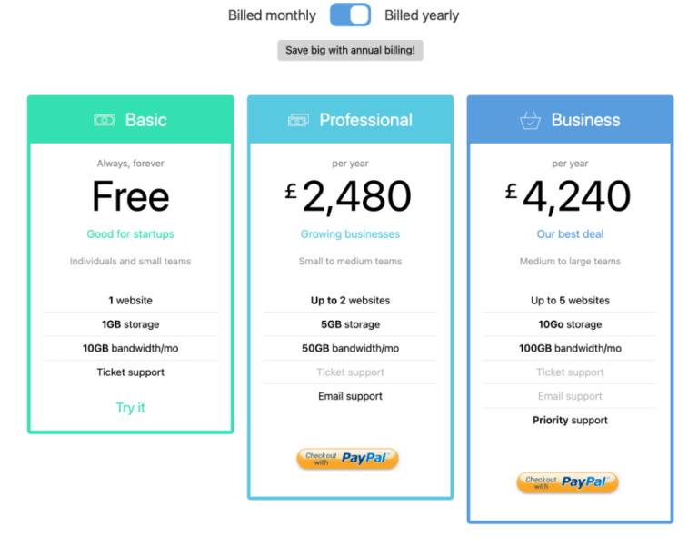 7 Best Pricing Table Plugins for WordPress (Compared)