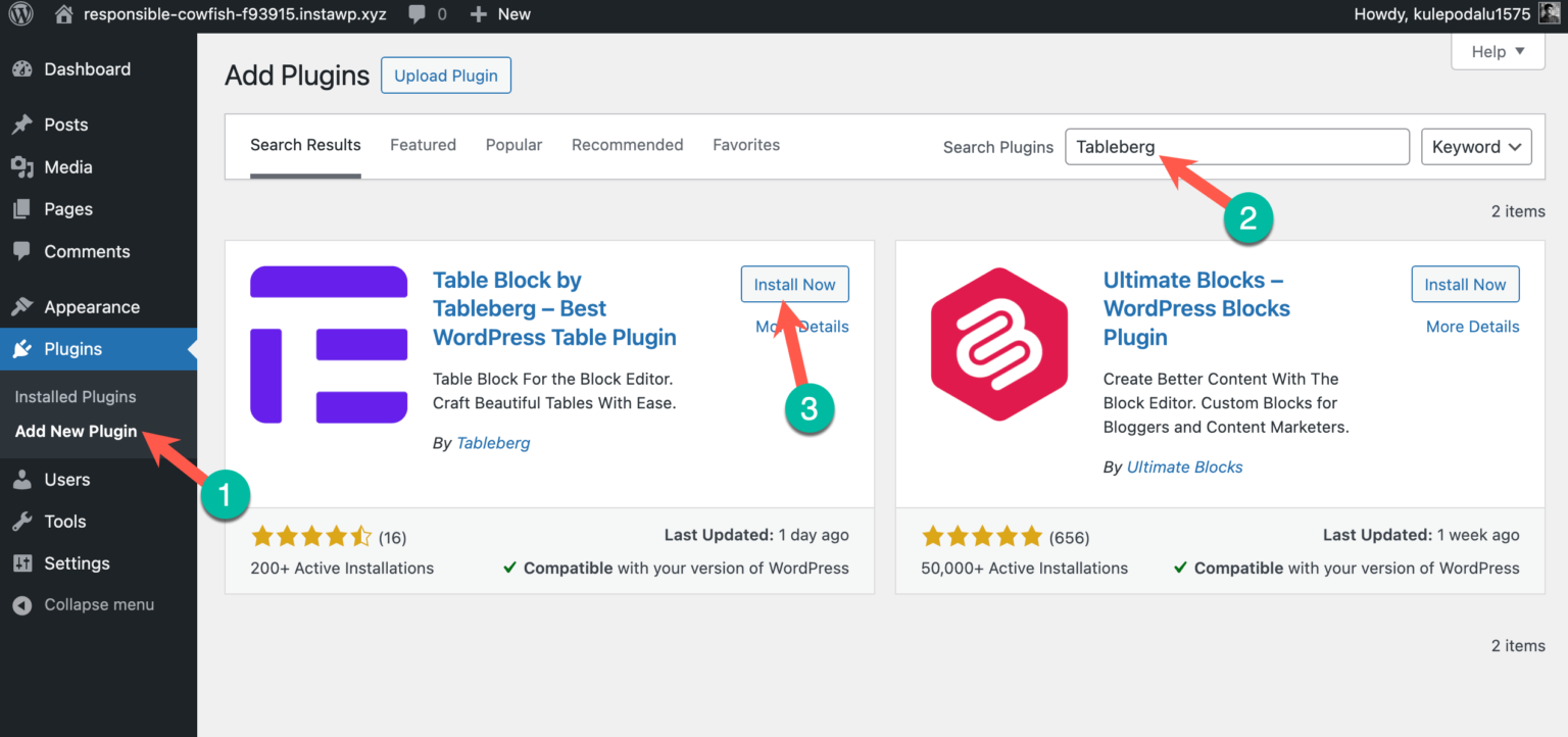 How to Merge Table Cells in WordPress