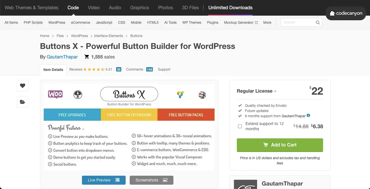 7 meilleurs plugins de boutons pour WordPress (2024) - Tableberg