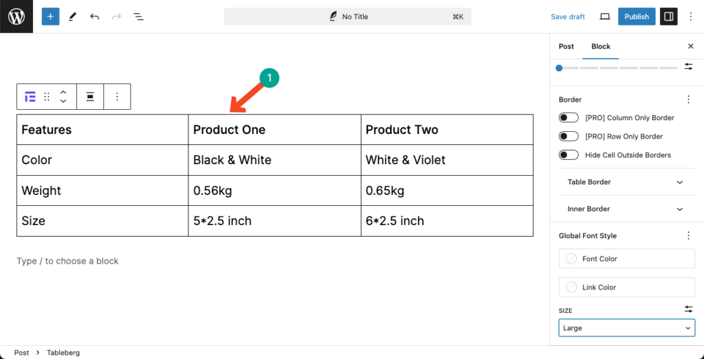 How to Change Font Size in a Table
