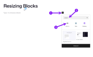 How to Resize Blocks in WordPress Step-by-Step