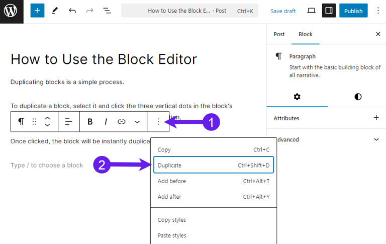 How to Use the WordPress Block Editor (A Beginner's Guide)