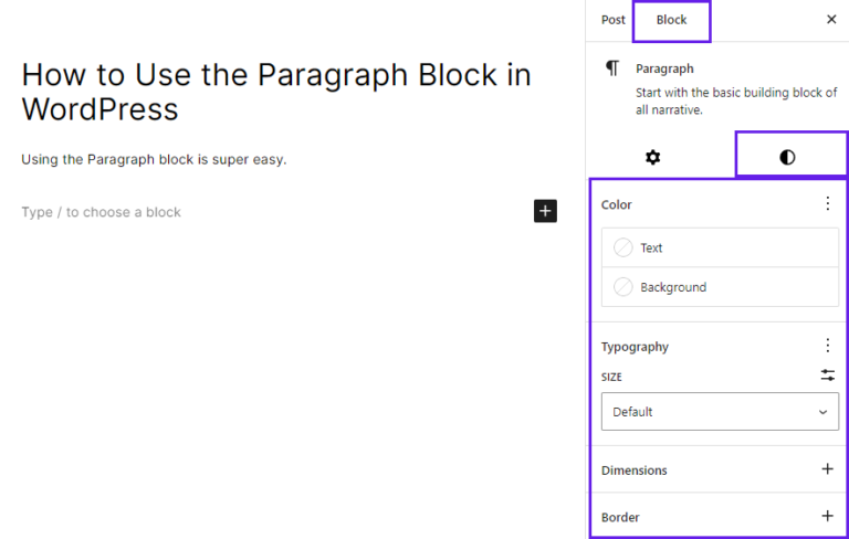 How to Use The Paragraph Block in WordPress (2 Easy Steps)