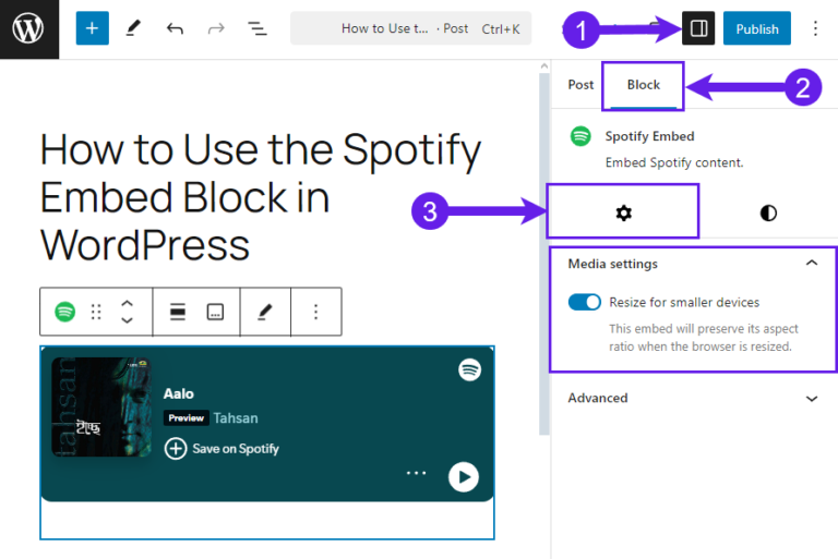 How to Use the Spotify Embed Block in WordPress (2 Easy Steps)