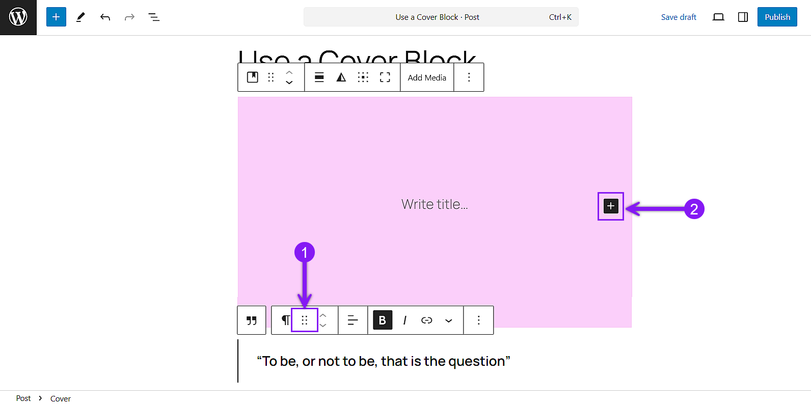 How to Change the Background Color of a Block in WordPress