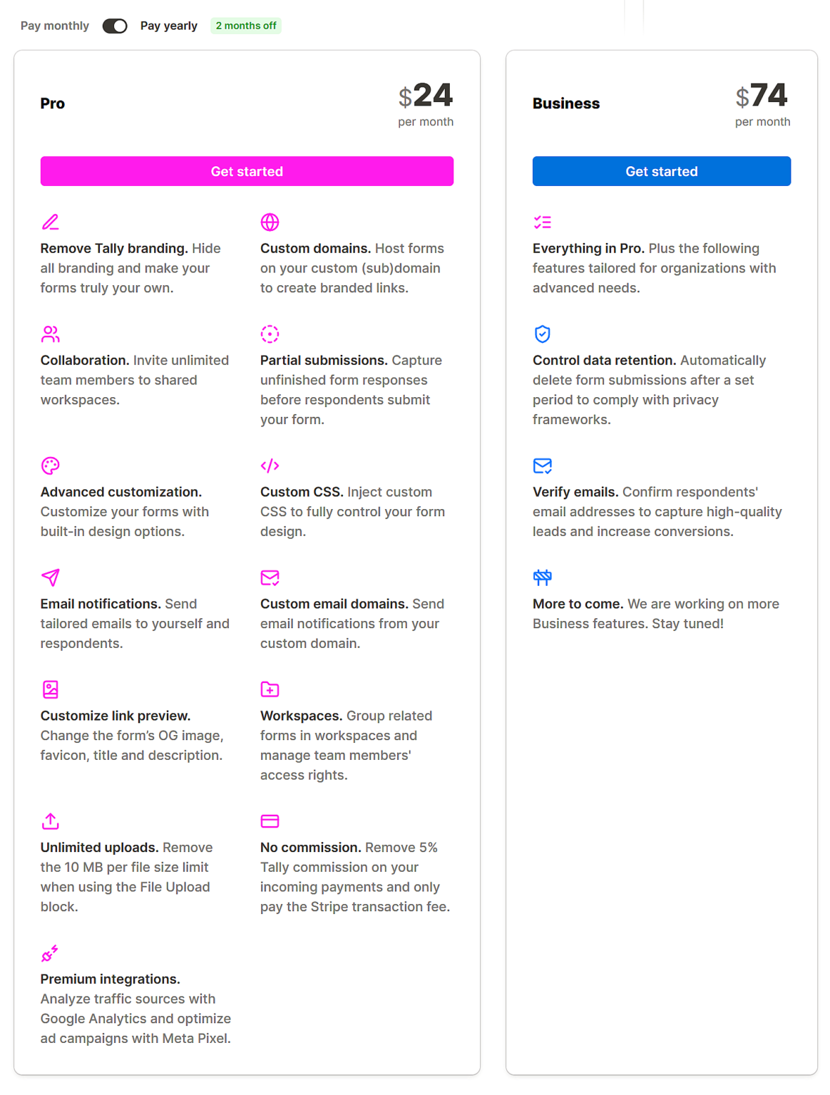 15 Best Pricing Table Examples for Your Inspiration